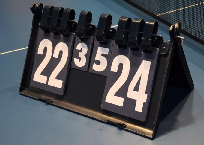High Level Table Tennis Accessories , Three Digits Ping Pong Scoreboard ...
