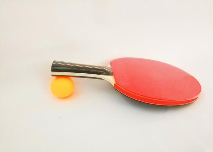 Tournament Play Table Tennis Rackets Rubber With 1.8MM Sponge ITTF Approved