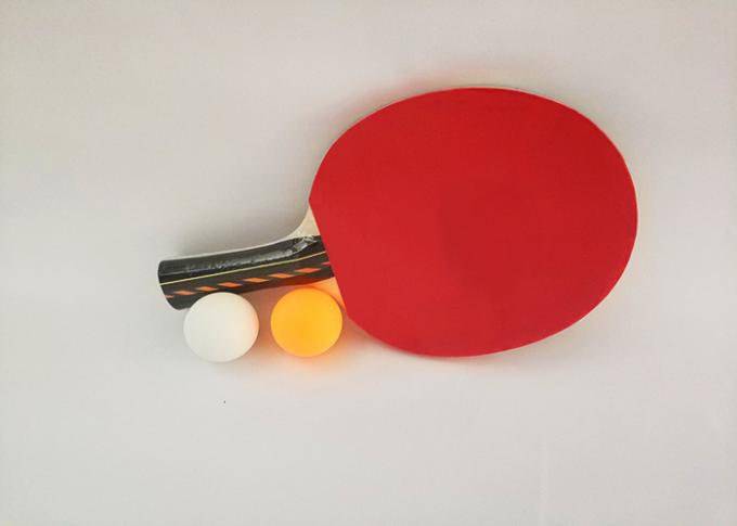 Tournament Play Table Tennis Rackets Rubber With 1.8MM Sponge ITTF Approved