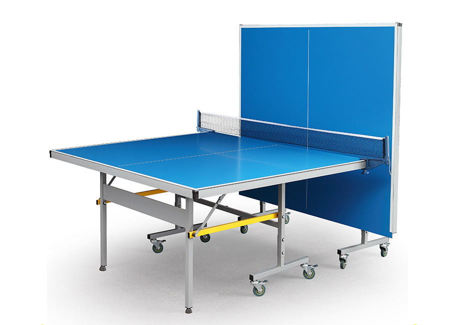 Single Folding Outdoor Table Tennis Table Standard Size Easy Install ...